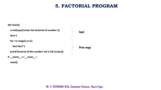 Lab 3 Python Programming Lab 1-8 MKU.pdf | Free Download