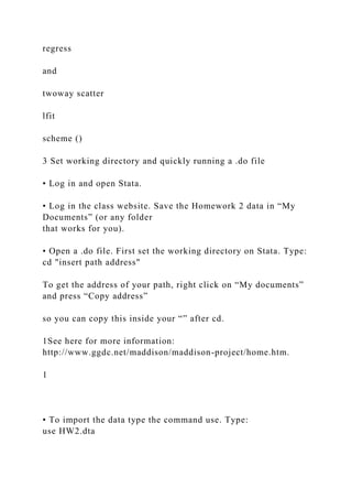 Lab 3 Set Working Directory, Scatterplots and Introduction to.docx