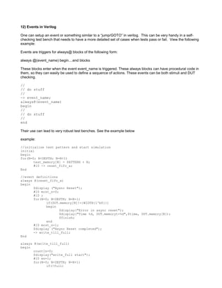 Lab3 testbench tutorial (1) | PDF | Programming Languages | Computing