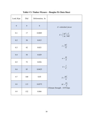 Timber and steel flexure | PDF