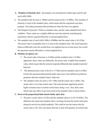 Timber and steel flexure | PDF