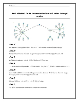 Lab 4 | DOCX | Computer Networking | Computing