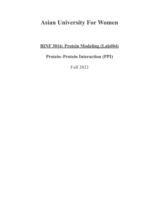 Protein–protein interaction: BioGRID | PDF | Databases | Computer ...