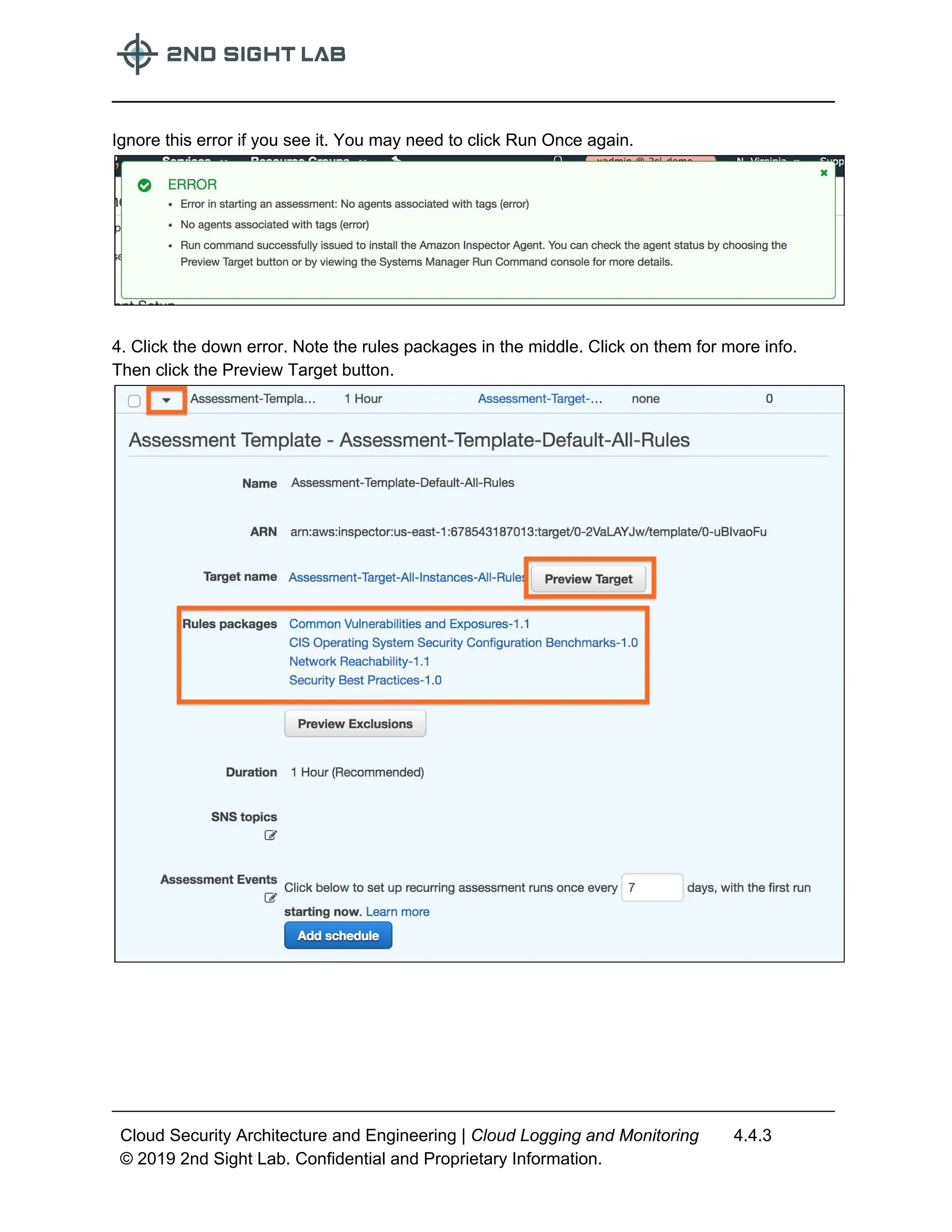 Lab 4.4 More Cloud Logging and Monitoring - 2nd Sight Lab Cloud ...