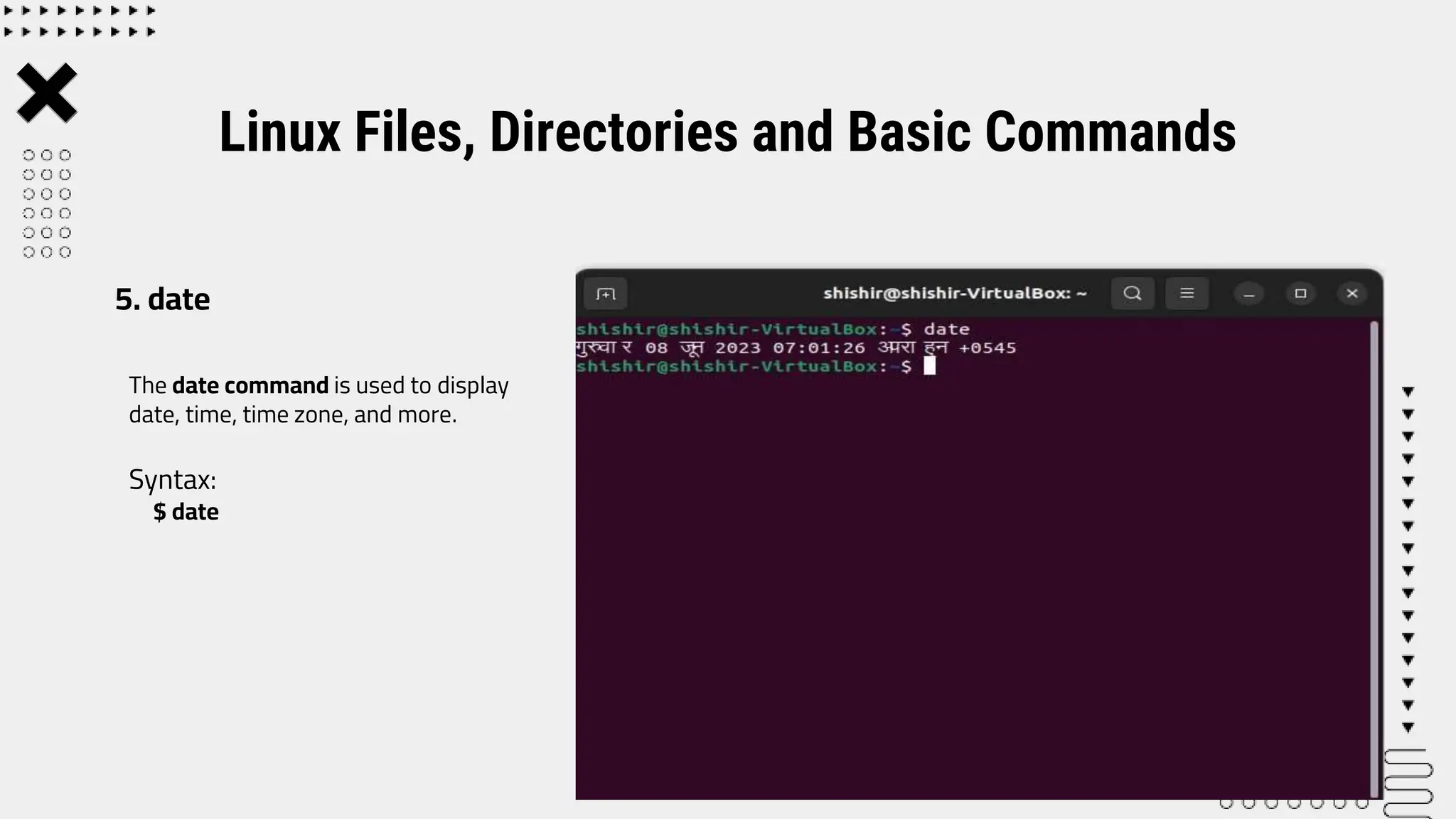 Lab 4 Linux Files Directories And Basic Commands Part 2pptx