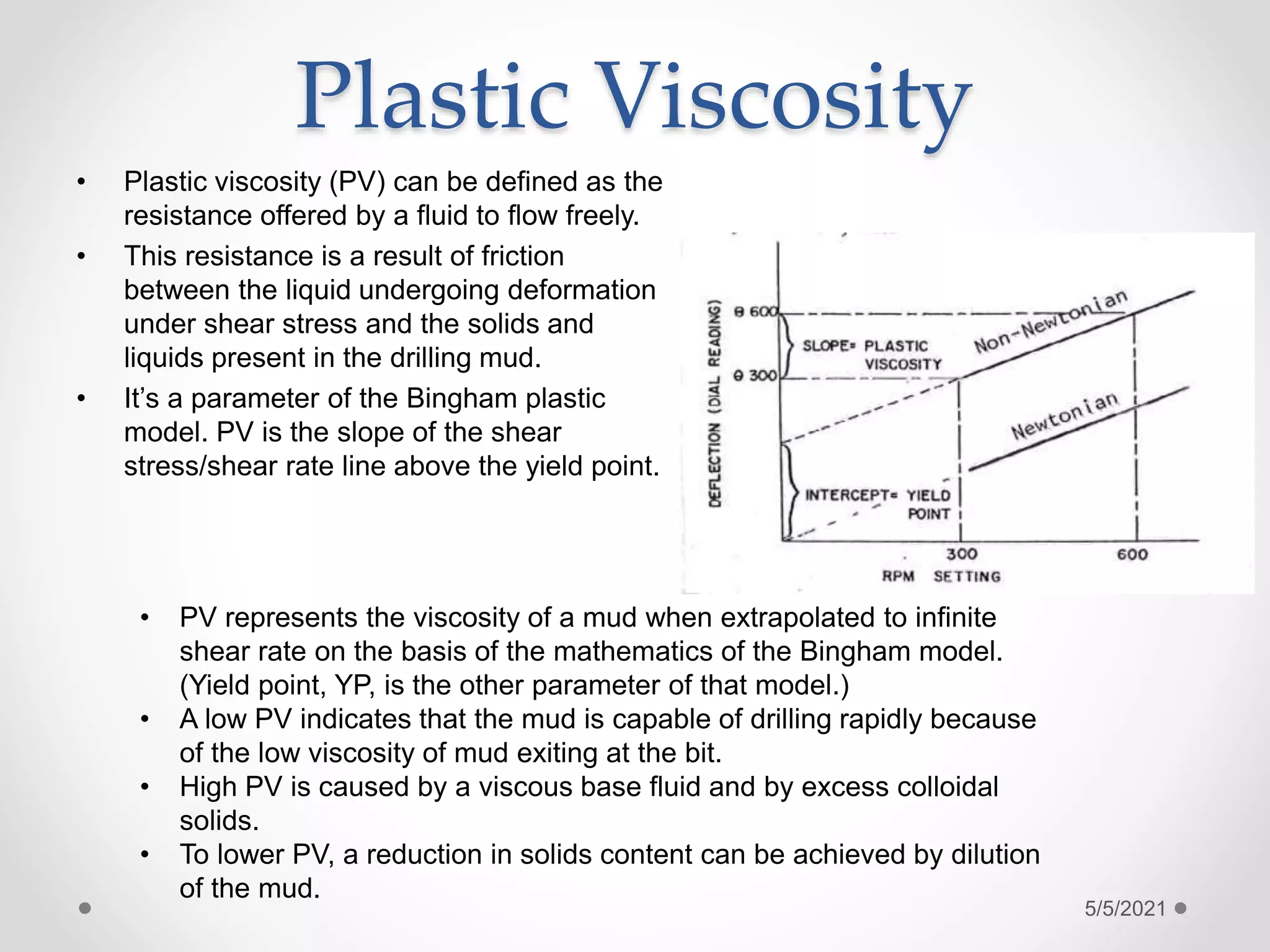 Lab 4 measurement of plastic viscosity of different mud samples by ...