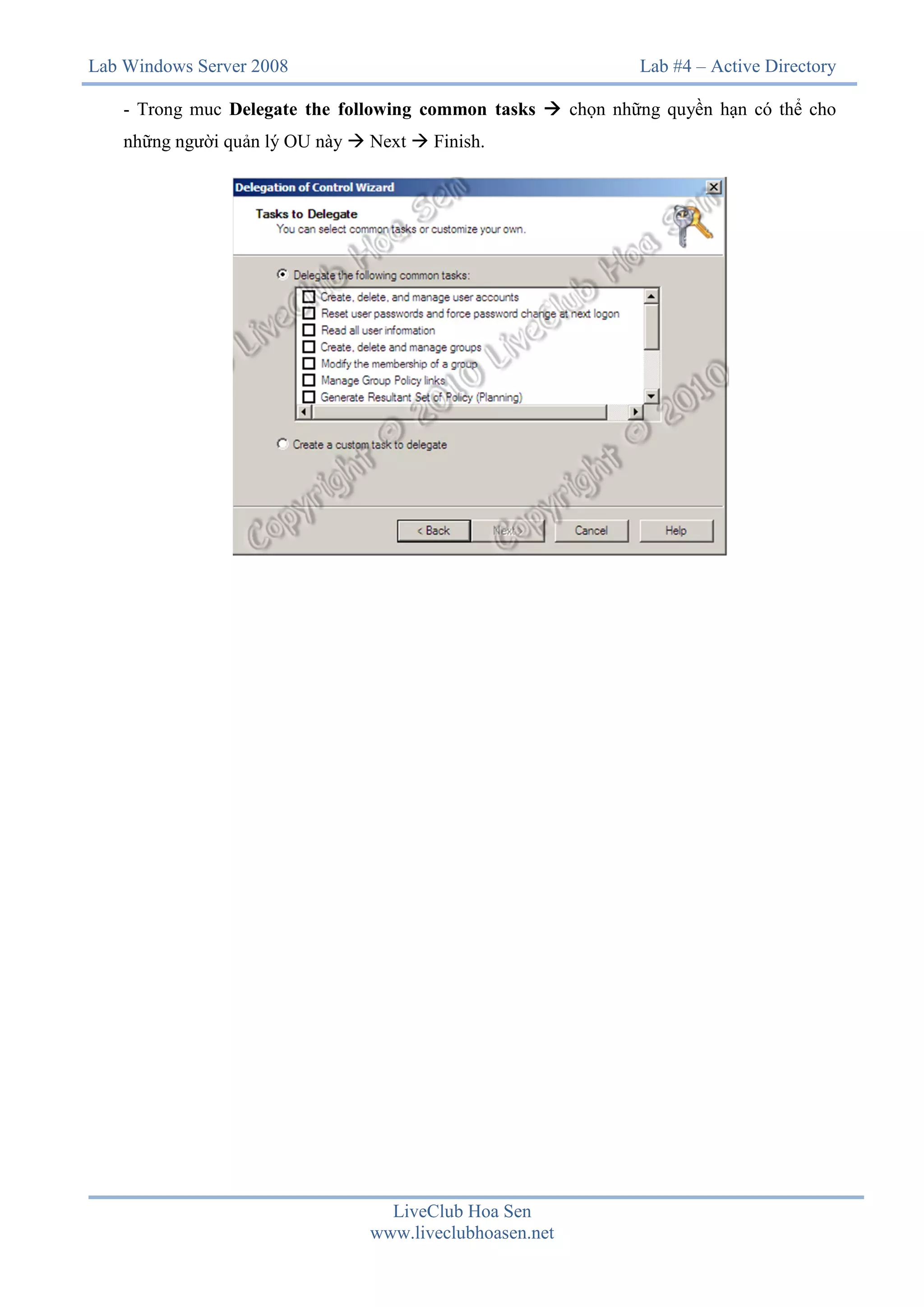 Lab 4 active directory domain services | PDF