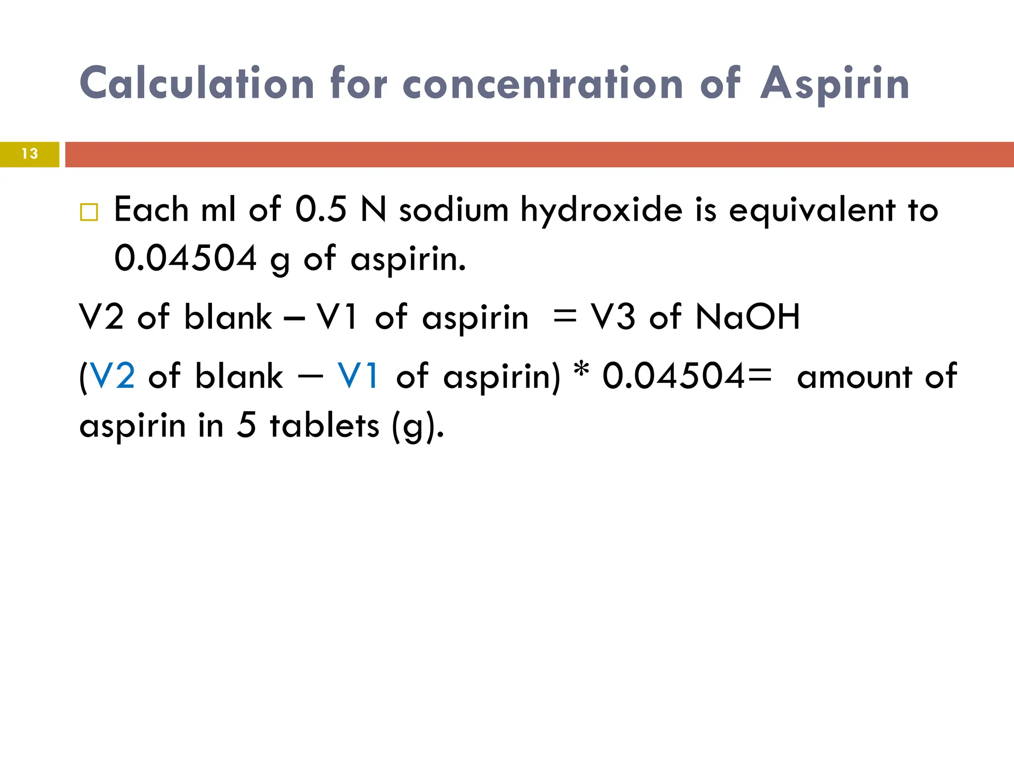 Assay of aspirin by using Back titration pdf.pdf