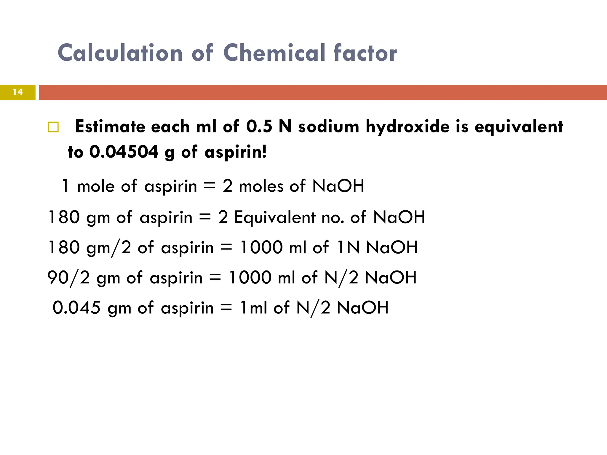 Assay of aspirin by using Back titration pdf.pdf