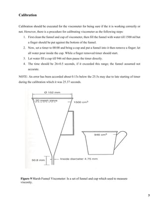 Drilling Lab - Marsh Funnel Viscometer | PDF