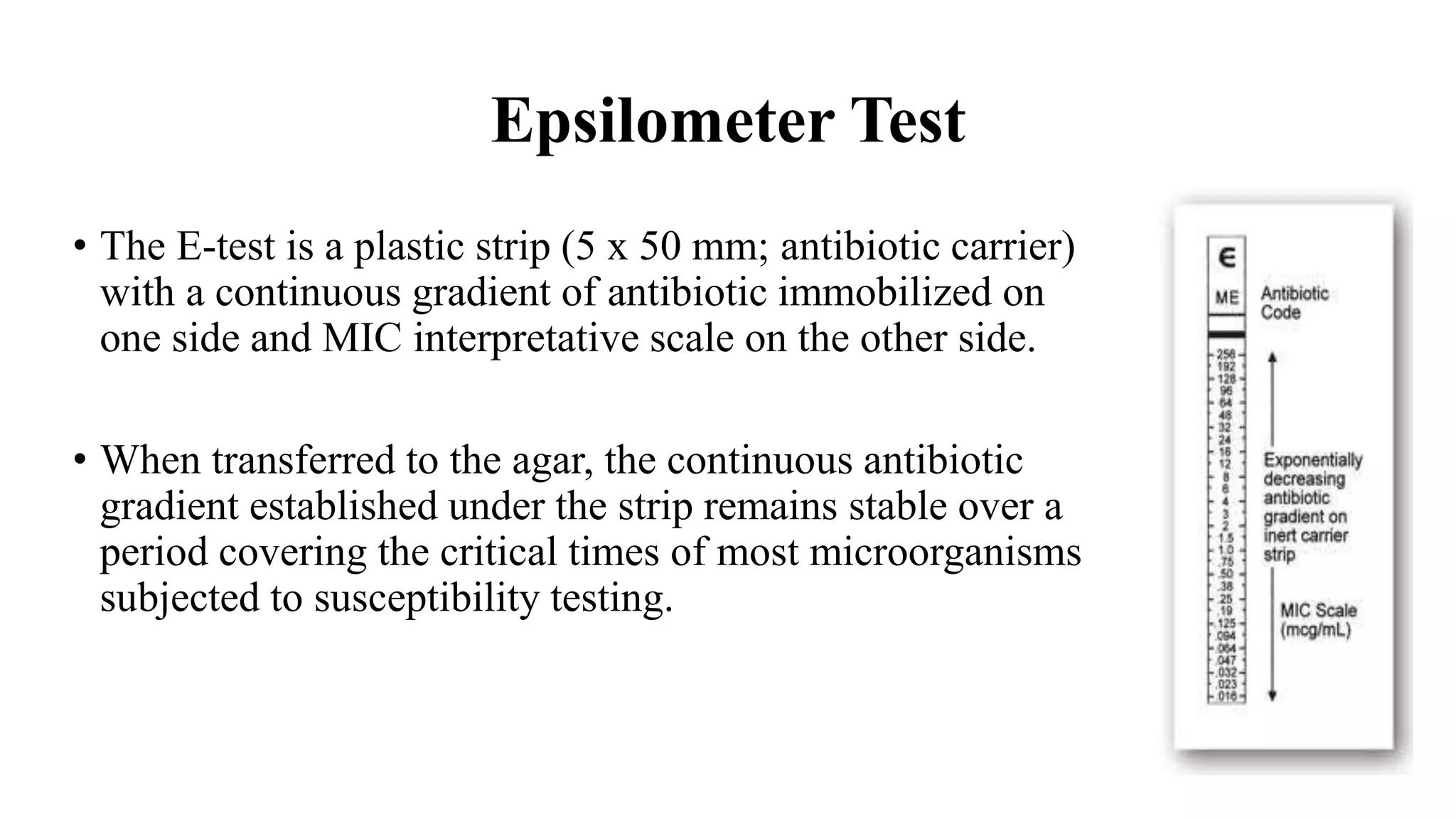 Epsilometer Test | PPTX