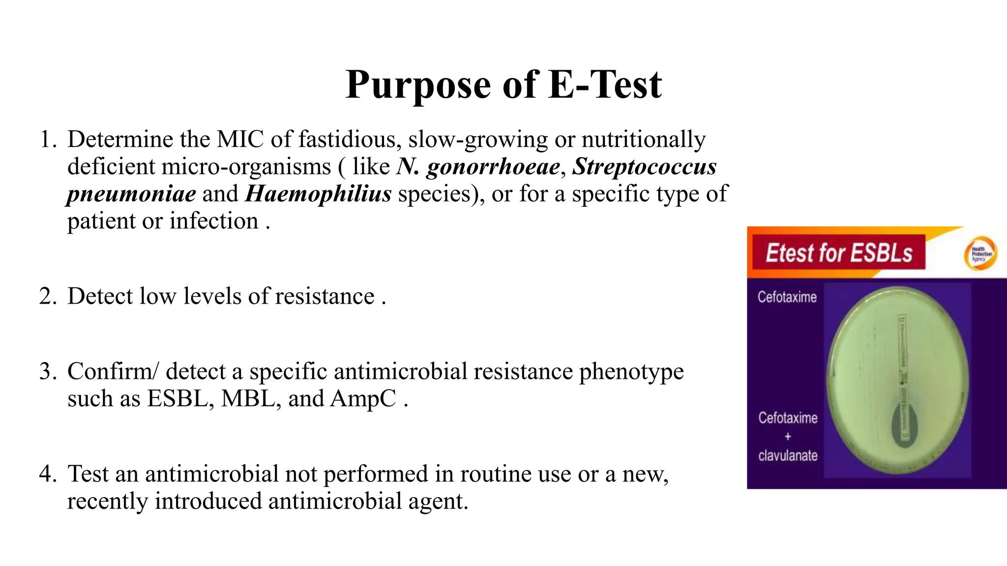 Epsilometer Test | PPTX