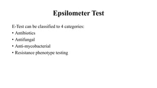 Epsilometer Test | PPTX