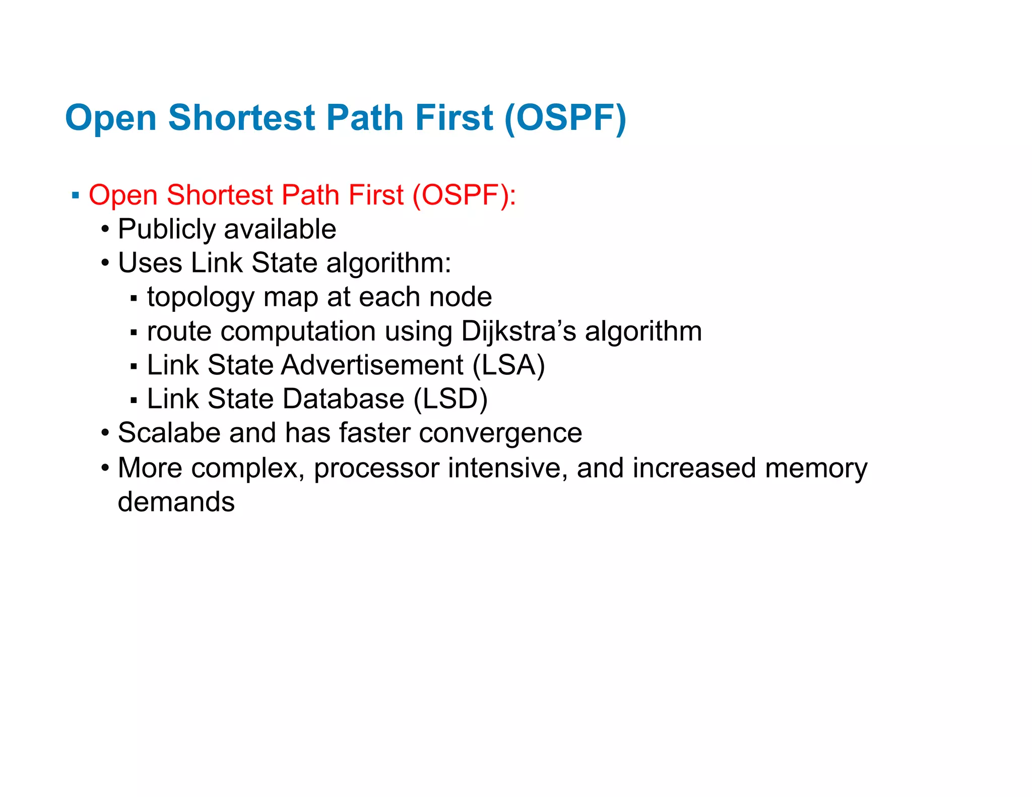 Performance Analysis Of Dynamic Routing Protocols Using Opnet Ppt