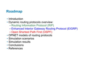 Performance Analysis of Dynamic Routing Protocols using OPNET | PPT