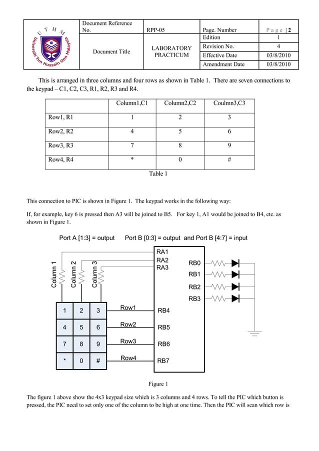 Lab 4 microcontroller | PDF
