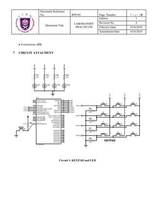 Lab 4 microcontroller | PDF