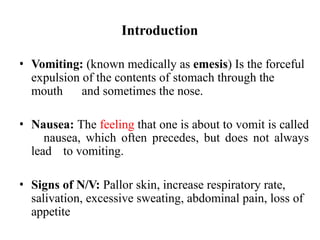Lab_four__Nausea_and_Vomiting[1].pp powerx | PPTX