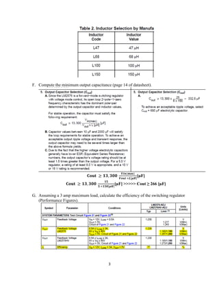 Lab 4 Report Switching Voltage Regulators | PDF