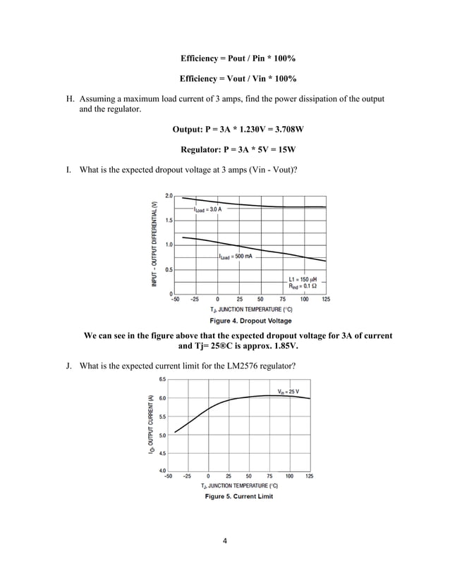 Lab 4 Report Switching Voltage Regulators | PDF