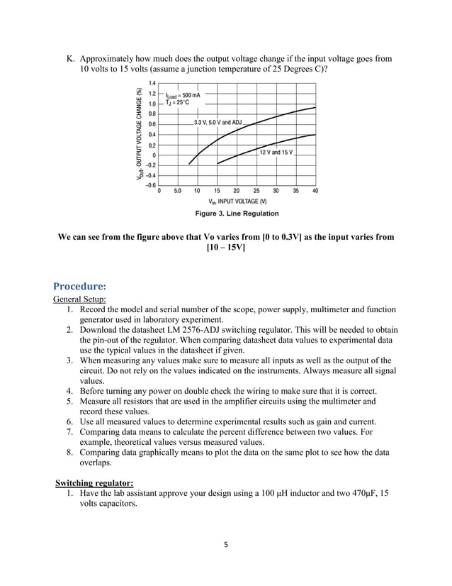 Lab 4 Report Switching Voltage Regulators | PDF