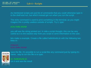 Lab4 scripts | PPT