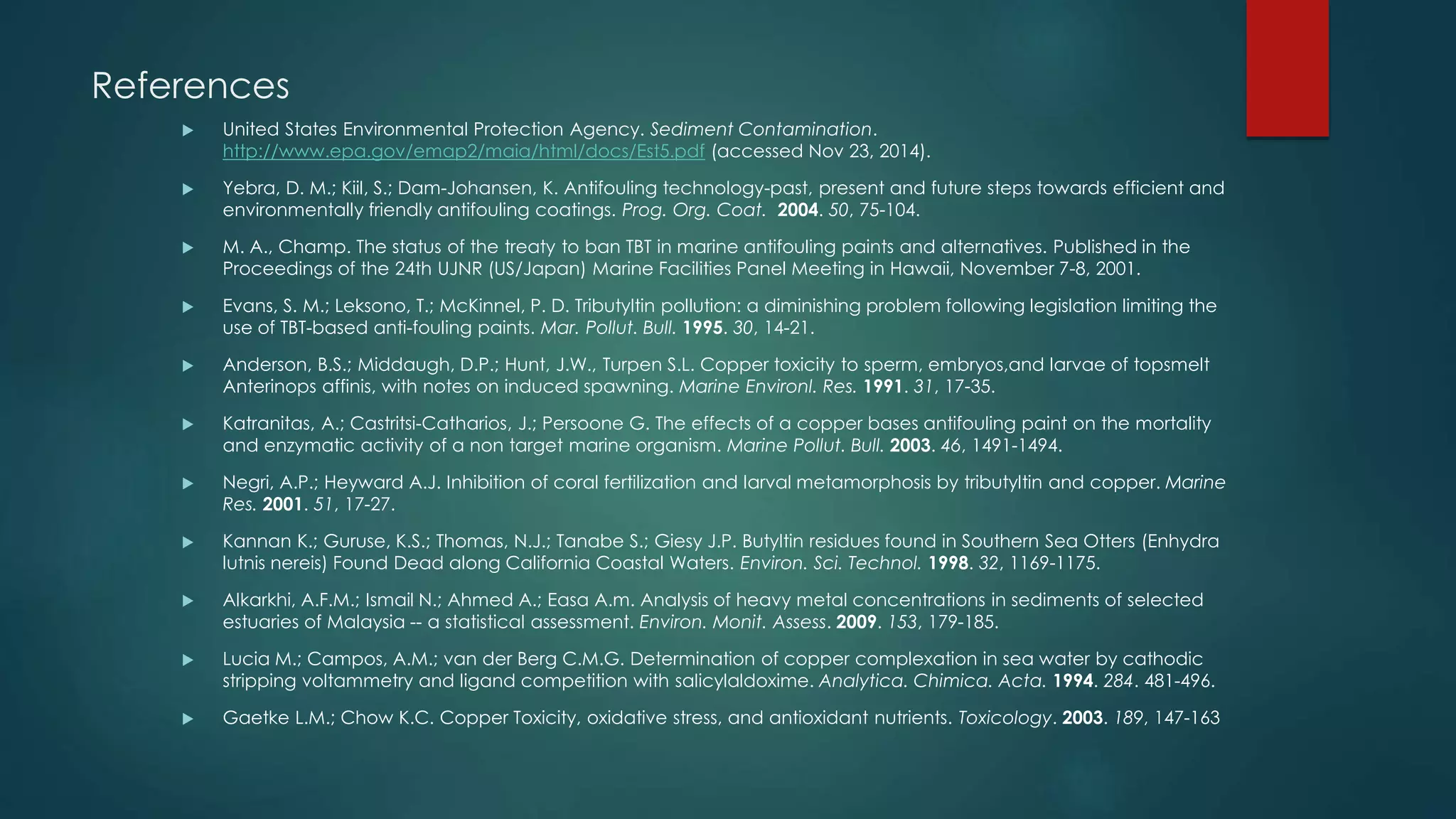 Quantification of Copper in Surface Sediment Samples via Flame Atomic ...