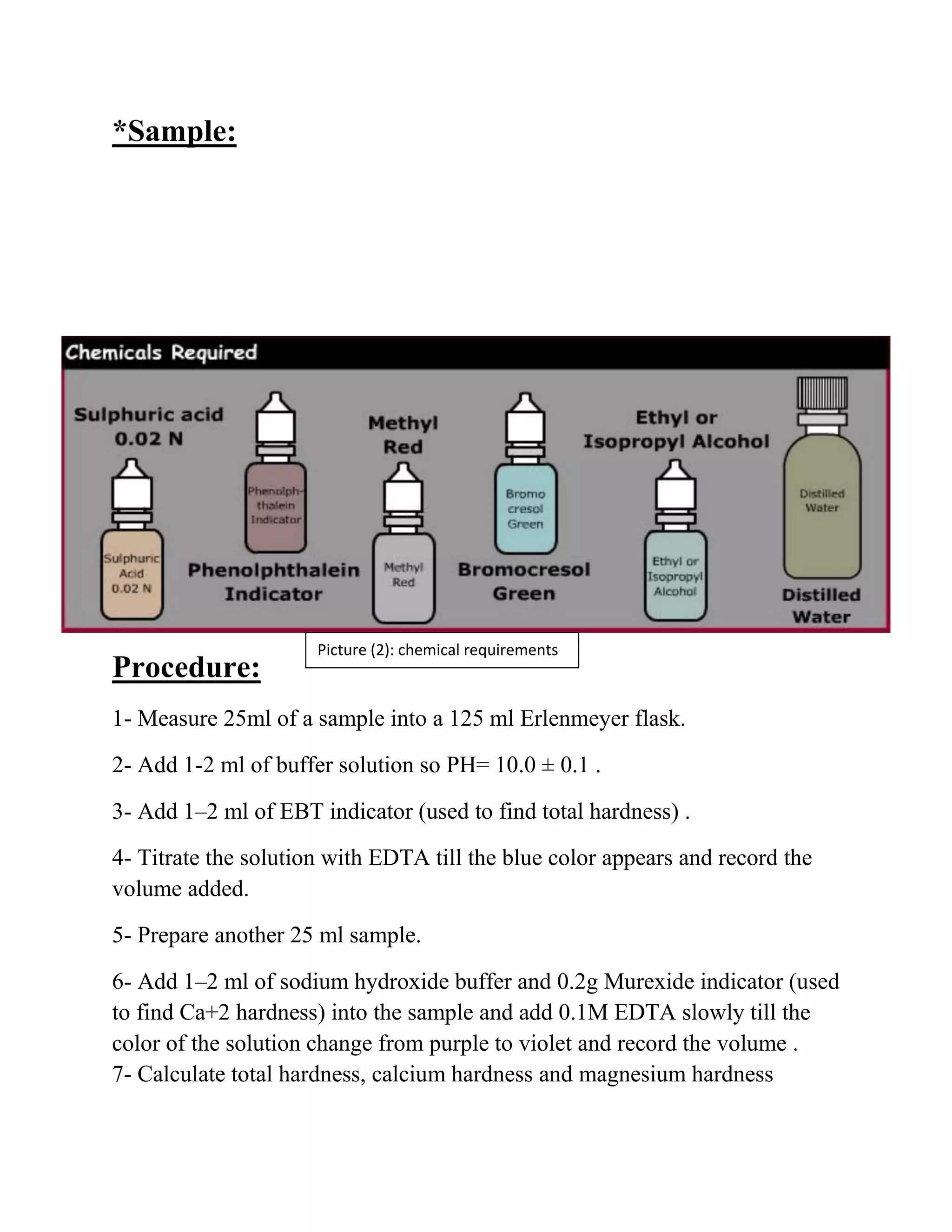 Lab5 determination of hardness of water | PDF