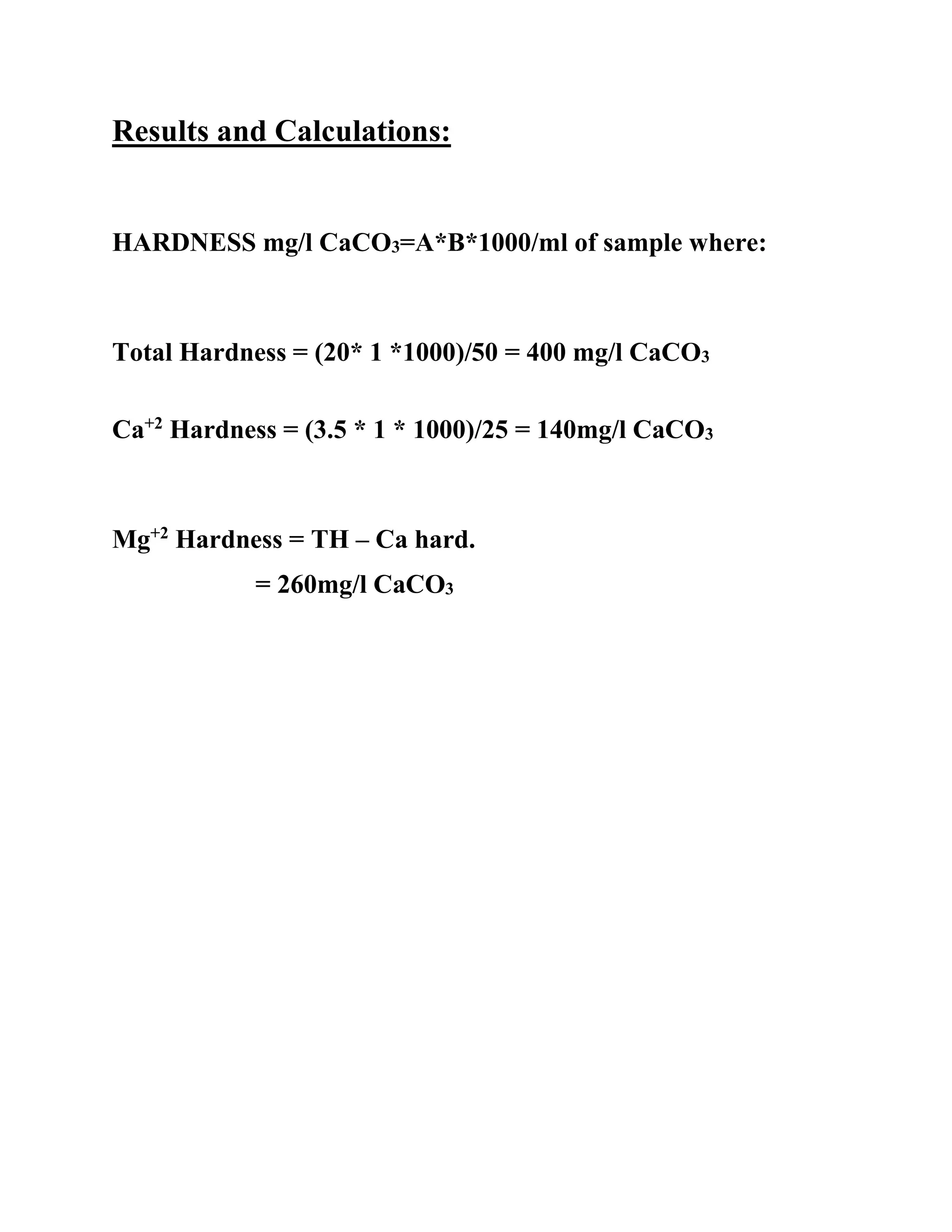 Lab5 Determination Of Hardness Of Water Pdf