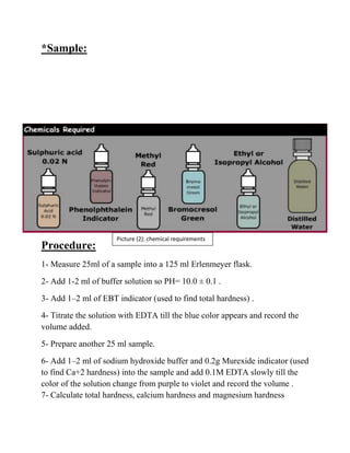 Lab5 determination of hardness of water | PDF