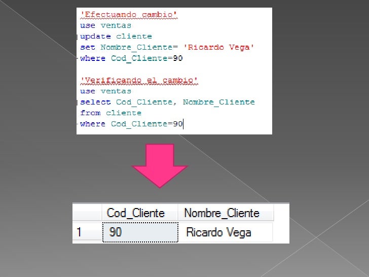 Consultas con sentencias insert, update y campos calculados en sql se… Consultas con sentencias insert, update y campos calculados en sql se…