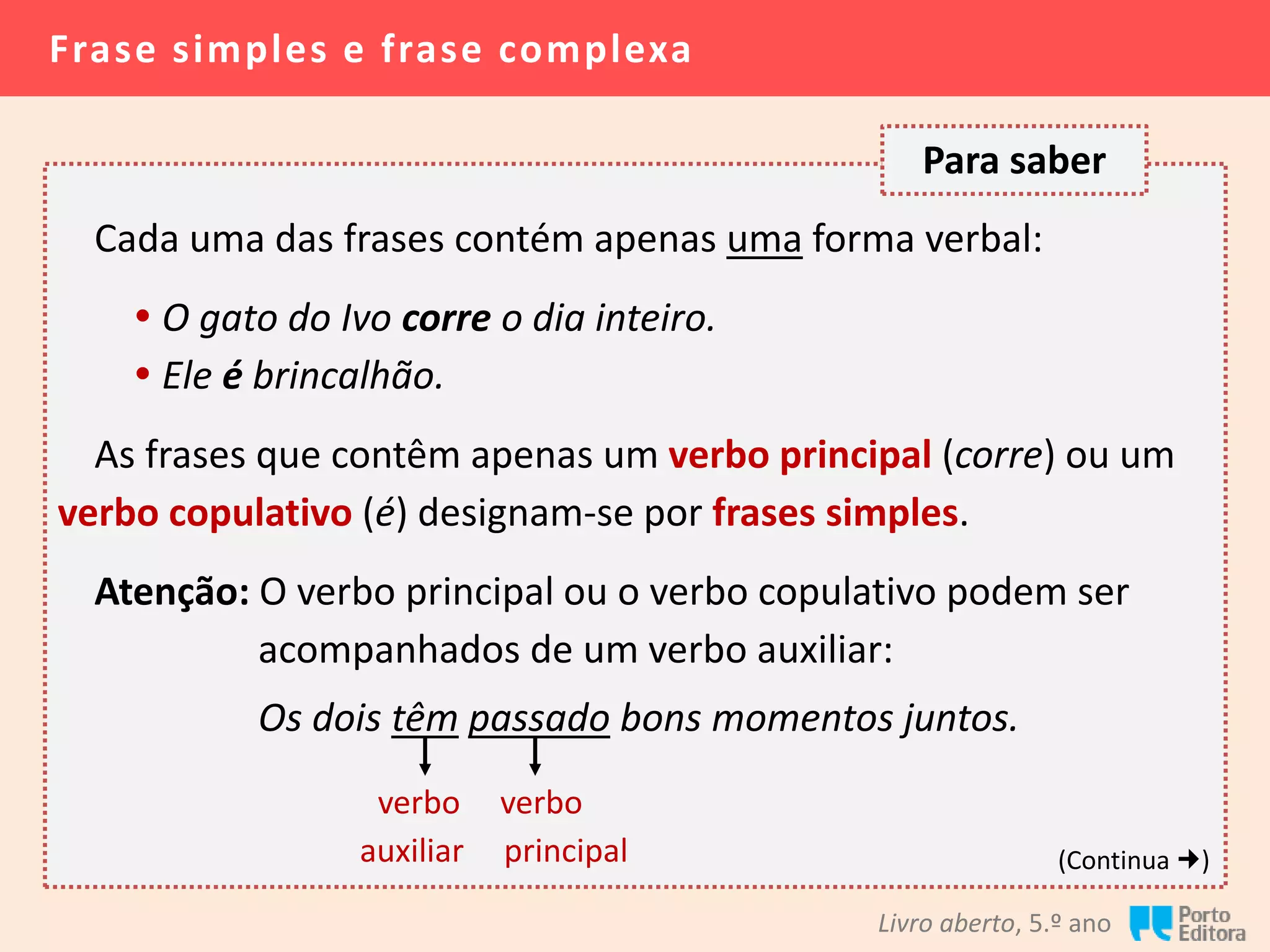 Lab5 frase simples e frase complexa | PPTX