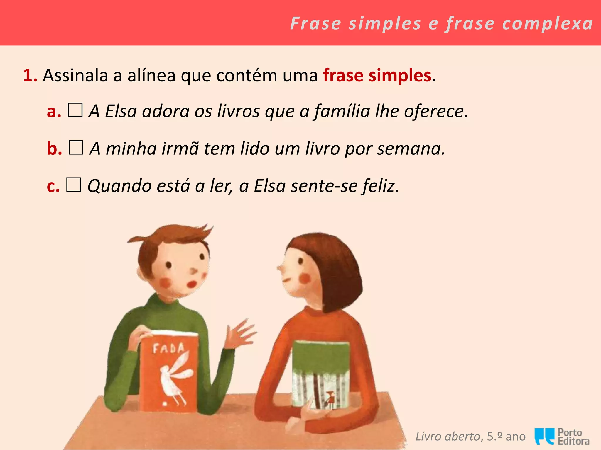 Lab5 frase simples e frase complexa | PPTX