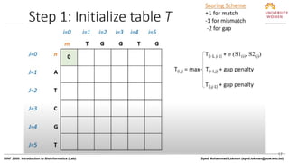 Global Alignment | PDF