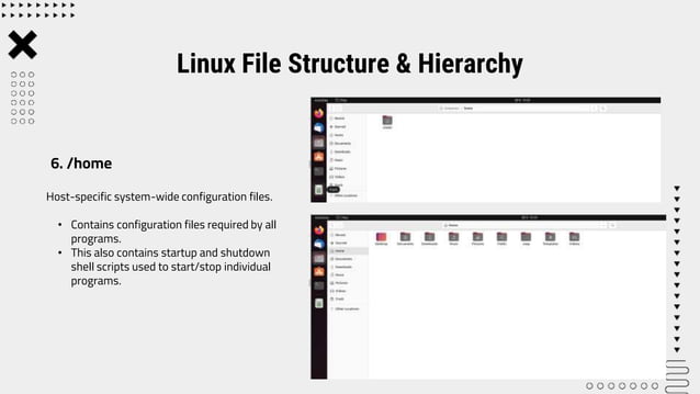 Lab 5 Linux File Structure And Hierarchypptx Operating Systems