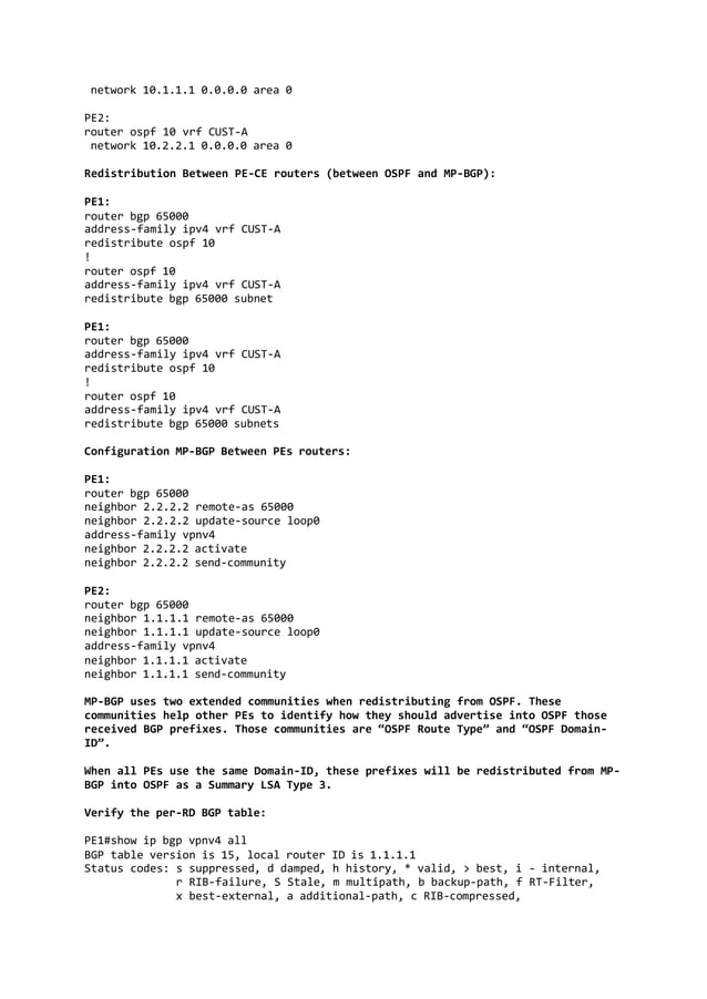 Lab_5_OSPF_MPLS_sham_link_on_MPLS_VPN_1698700003.pdf | Computer Networking | Computing