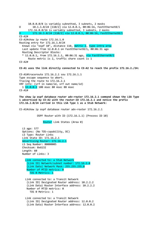 Lab_5_OSPF_MPLS_sham_link_on_MPLS_VPN_1698700003.pdf | Computer Networking | Computing