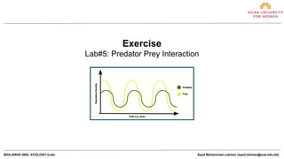 Predator Prey Interaction | PDF