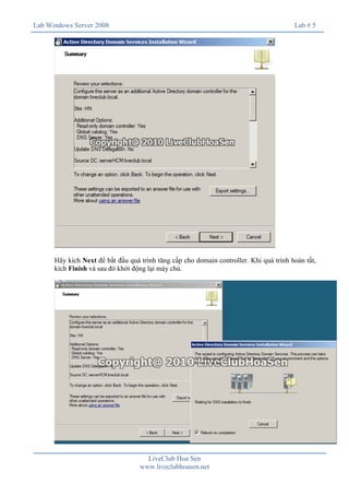 Lab 5 read only domain controller | PDF
