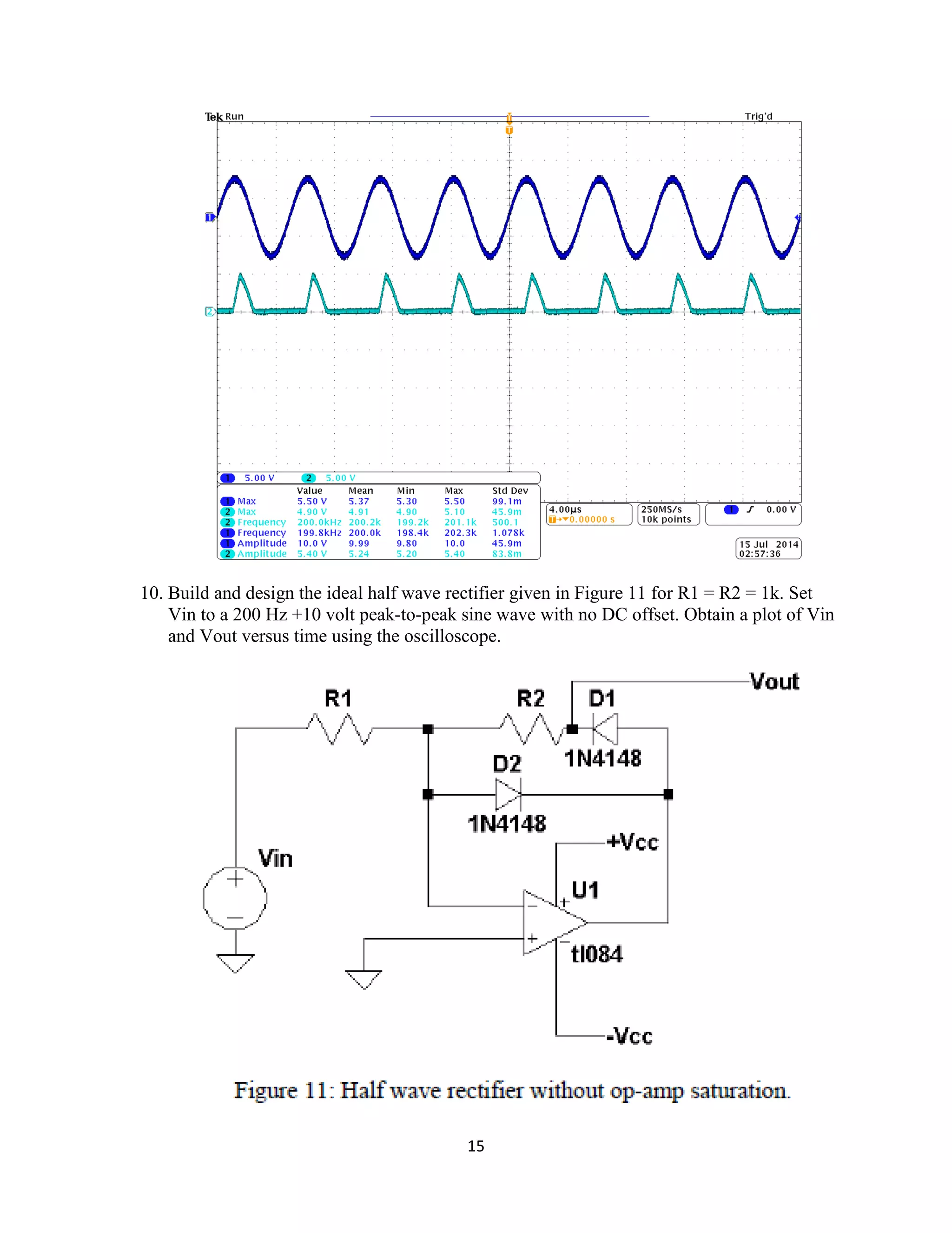 Lab 5 Report Precision Diodes and Applications | PDF | Consumer Electronics | Technology & Computing