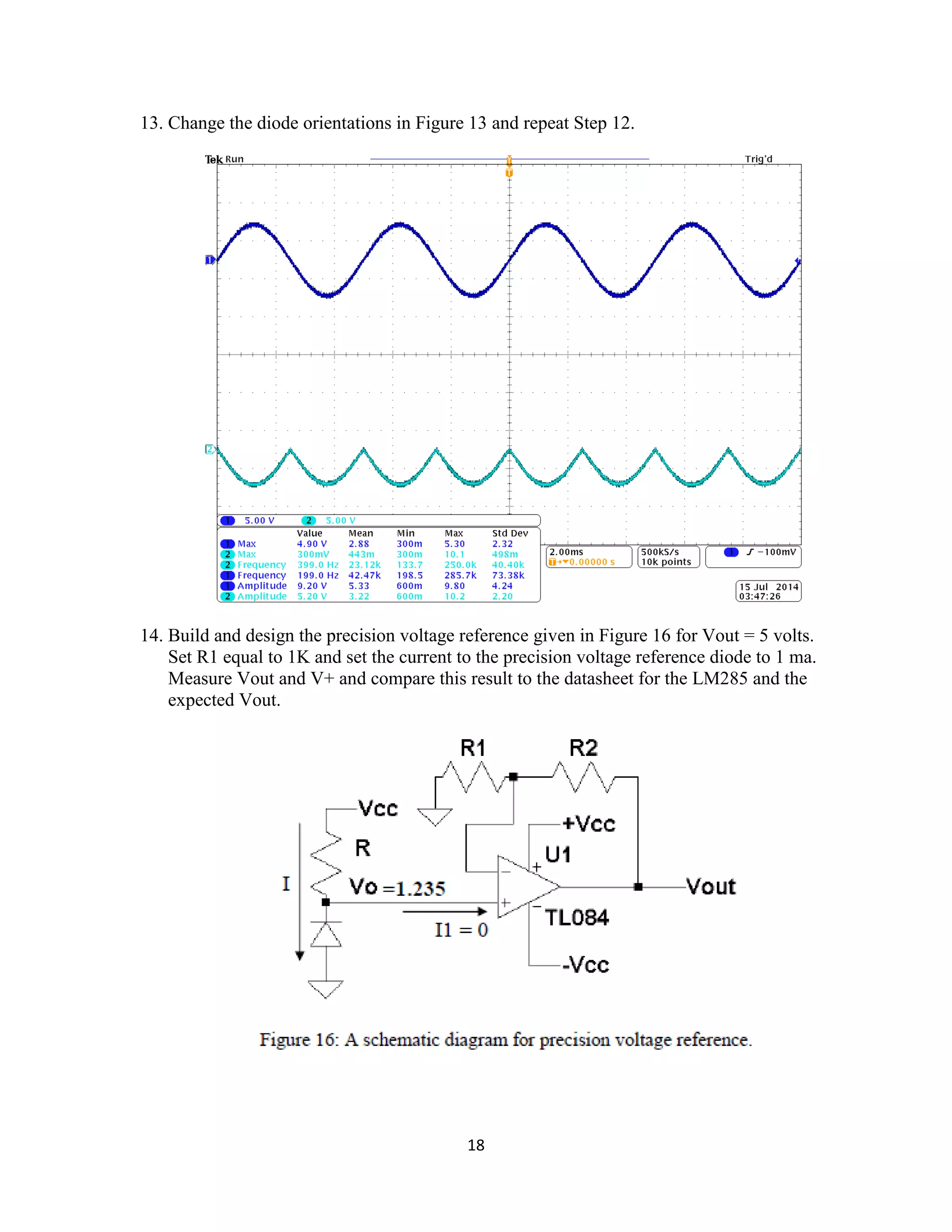 Lab 5 Report Precision Diodes and Applications | PDF | Consumer Electronics | Technology & Computing
