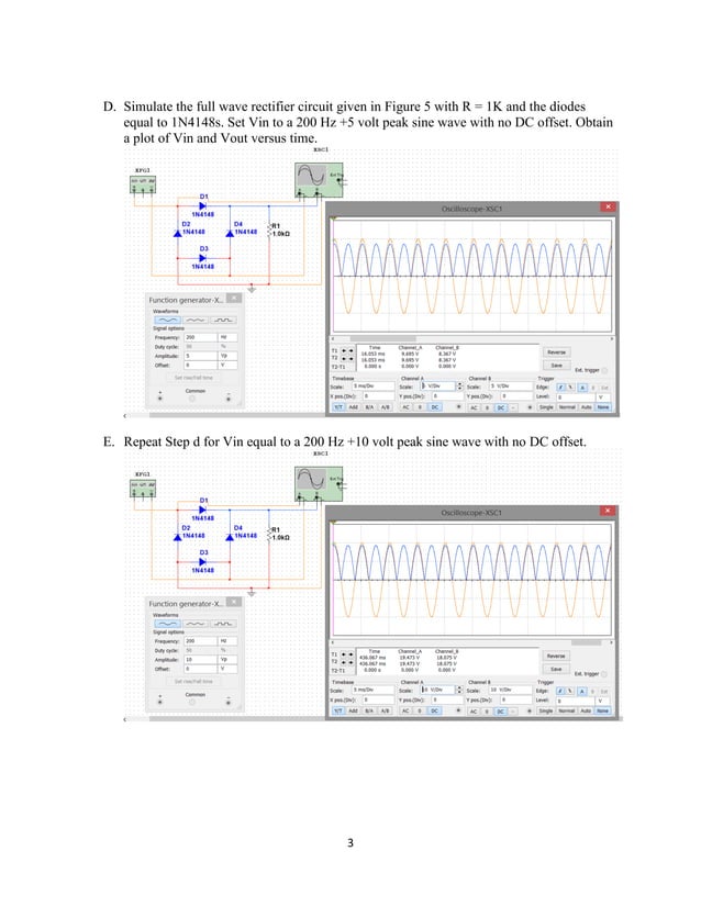 Lab 5 Report Precision Diodes and Applications | PDF | Consumer Electronics | Technology & Computing