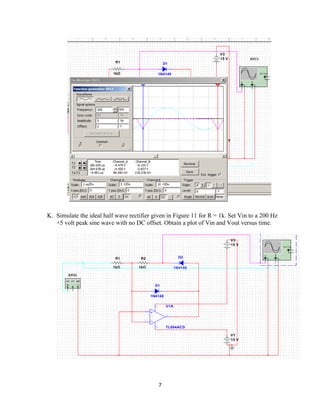 Lab 5 Report Precision Diodes and Applications | PDF | Consumer Electronics | Technology & Computing