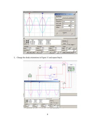 Lab 5 Report Precision Diodes and Applications | PDF | Consumer Electronics | Technology & Computing