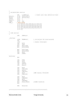 Timers and Endge-aligned PWM | PDF