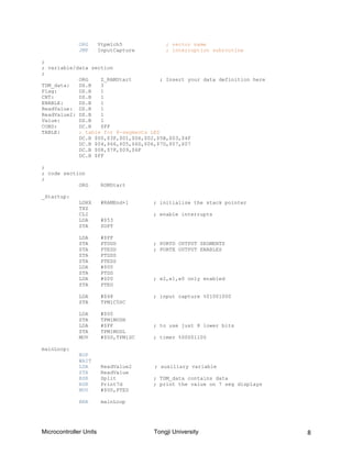 Timers and Endge-aligned PWM | PDF