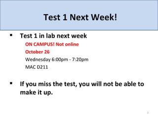 Lab 6: Regulating Your Time | PPT
