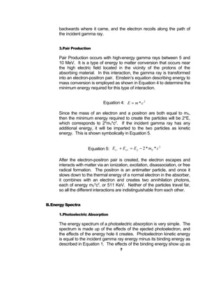 Gamma Interactions and Gamma Spectroscopy with Scintillation Detectors ...