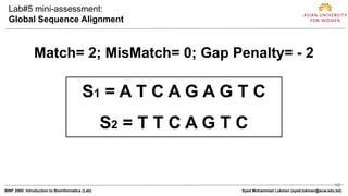 Local Alignment | PPT | Free Download