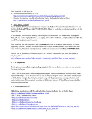 Lab6 rtos | PDF
